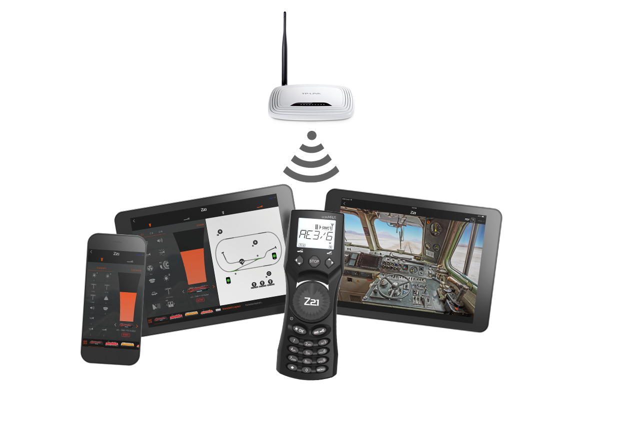 Anschlüsse z21 - z21start - Produkte - Roco z21