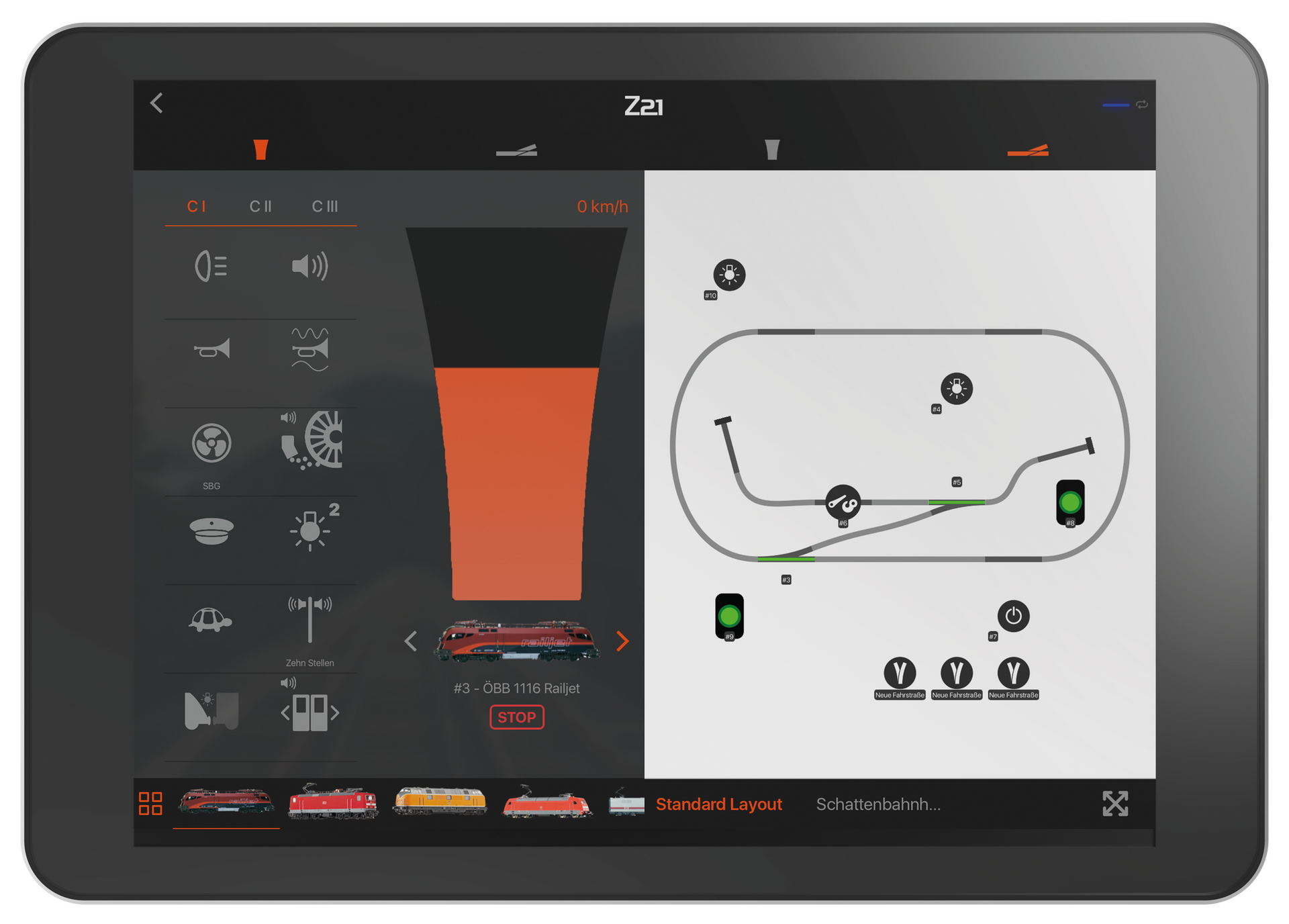 Z21 App - Products - Roco z21